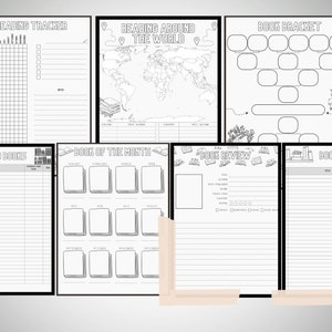 Printable Colouring Reading Tracker - Etsy UK