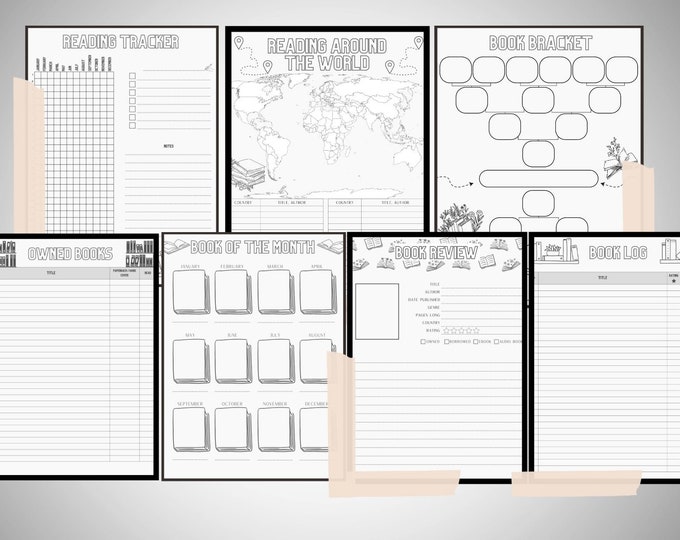 Printable Colouring Reading Tracker - Etsy UK