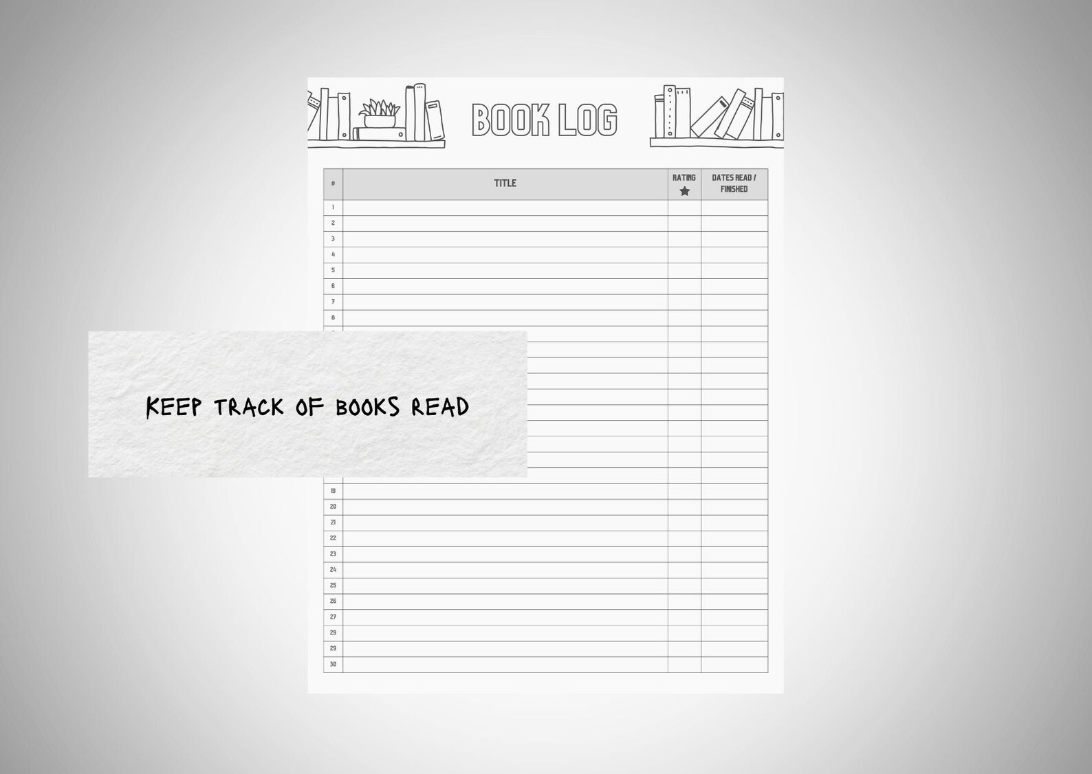 Printable Colouring Reading Tracker - Etsy