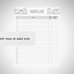 Printable Colouring Reading Tracker - Etsy