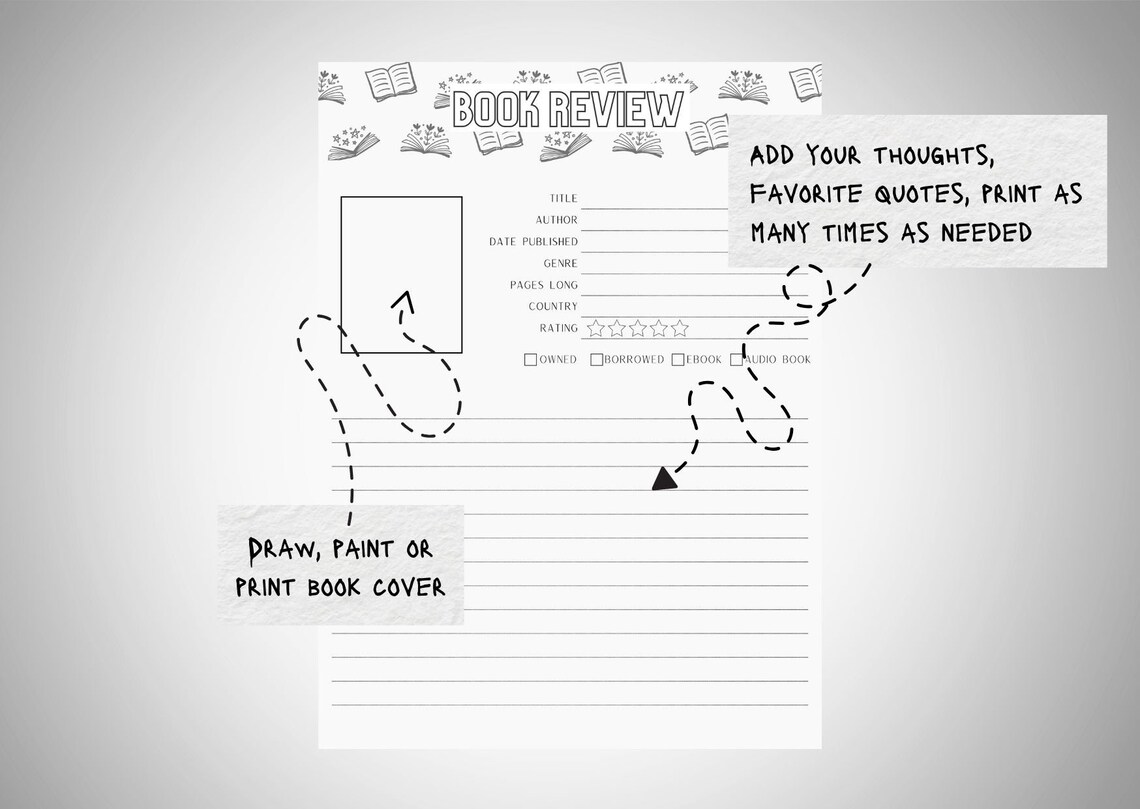 Printable Colouring Reading Tracker - Etsy