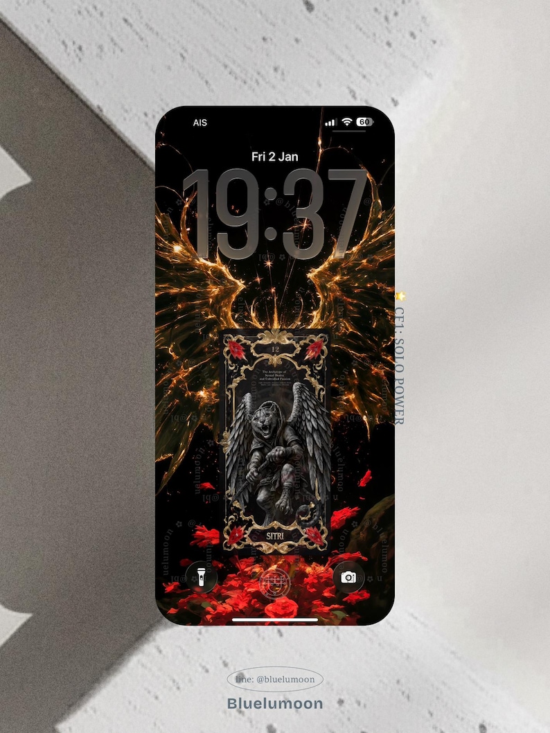 Prince Sitri Digital Wallpaper for iPhone Android, Demon Sytry ...