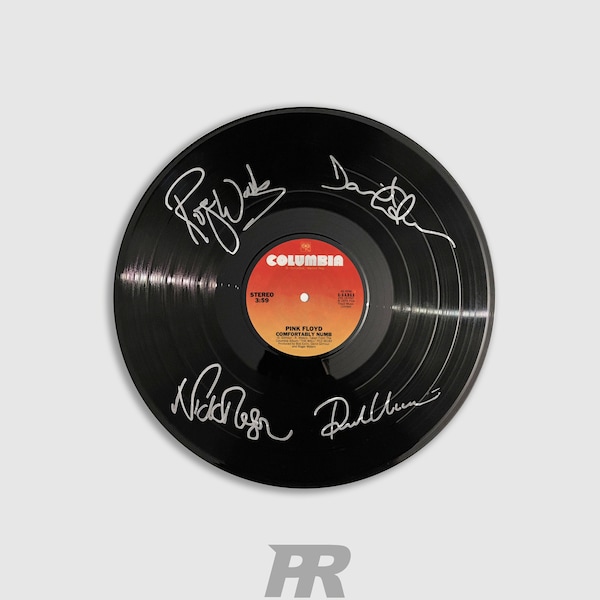 Pink Floyd Vinyl Signed - Etsy