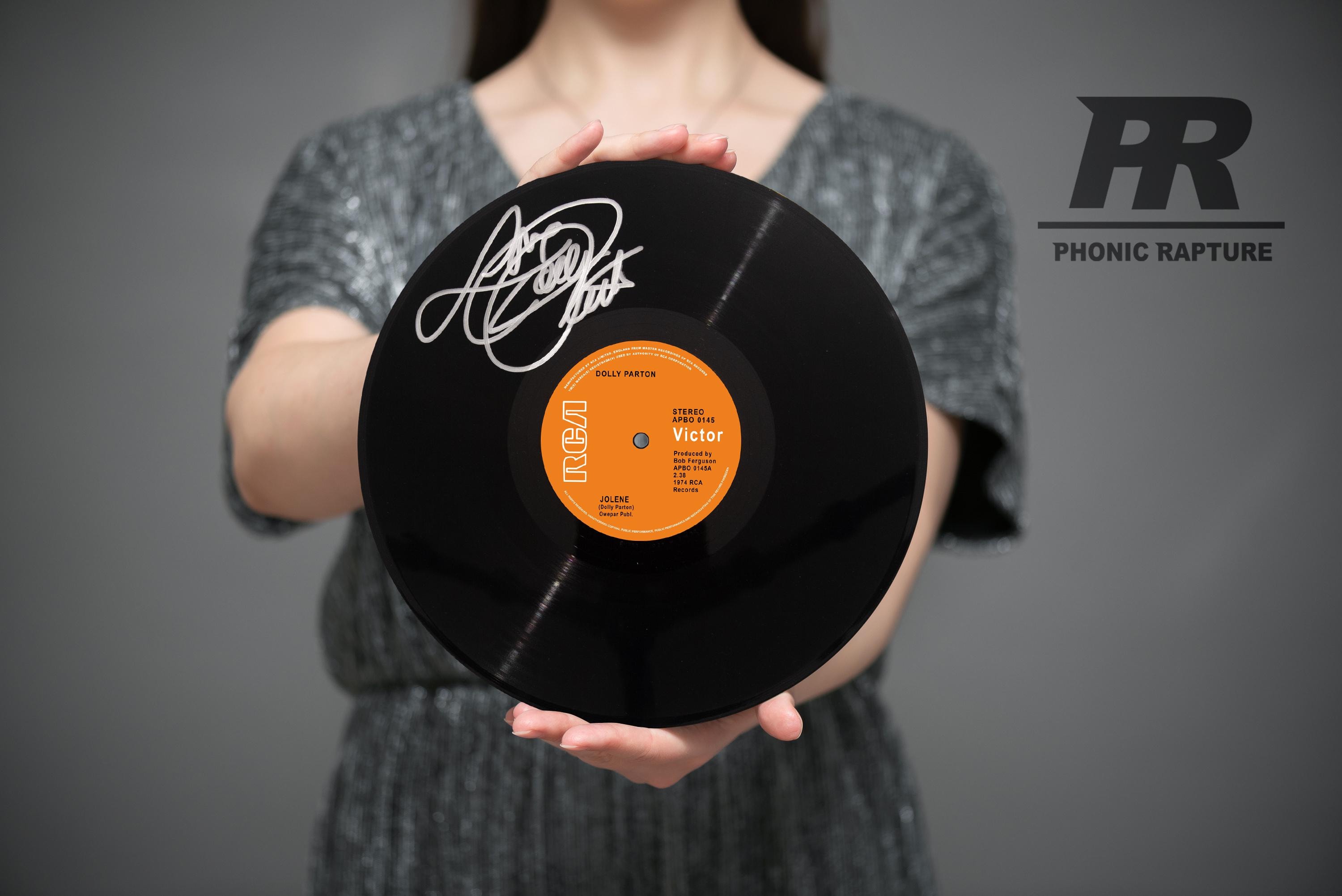 Dolly Parton Jolene Signed LP Record Signed Vinyl Record 12 Autographed ...