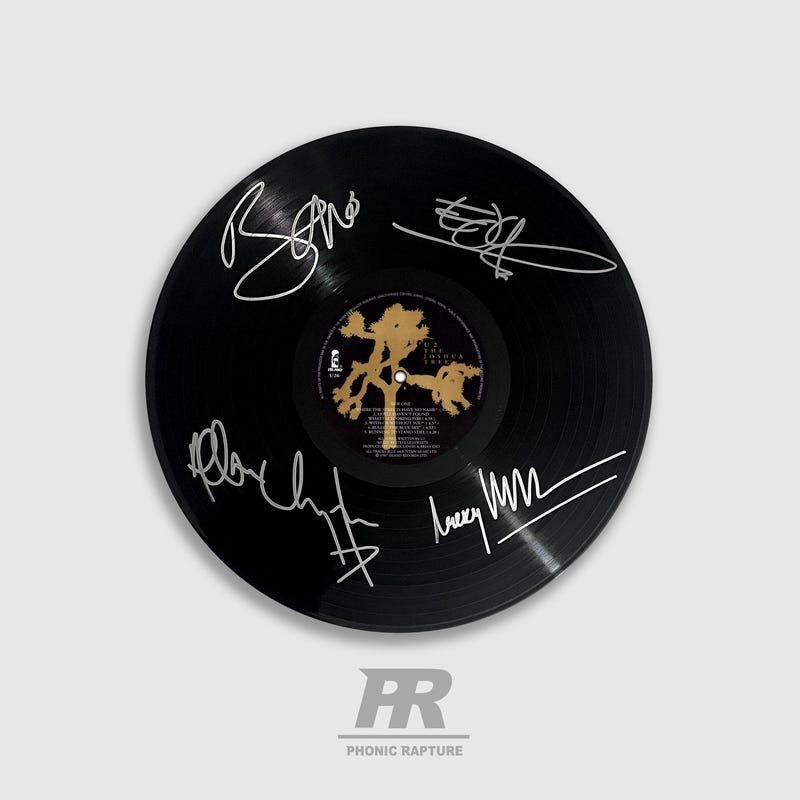 Signed U2 Memorabilia - Etsy UK