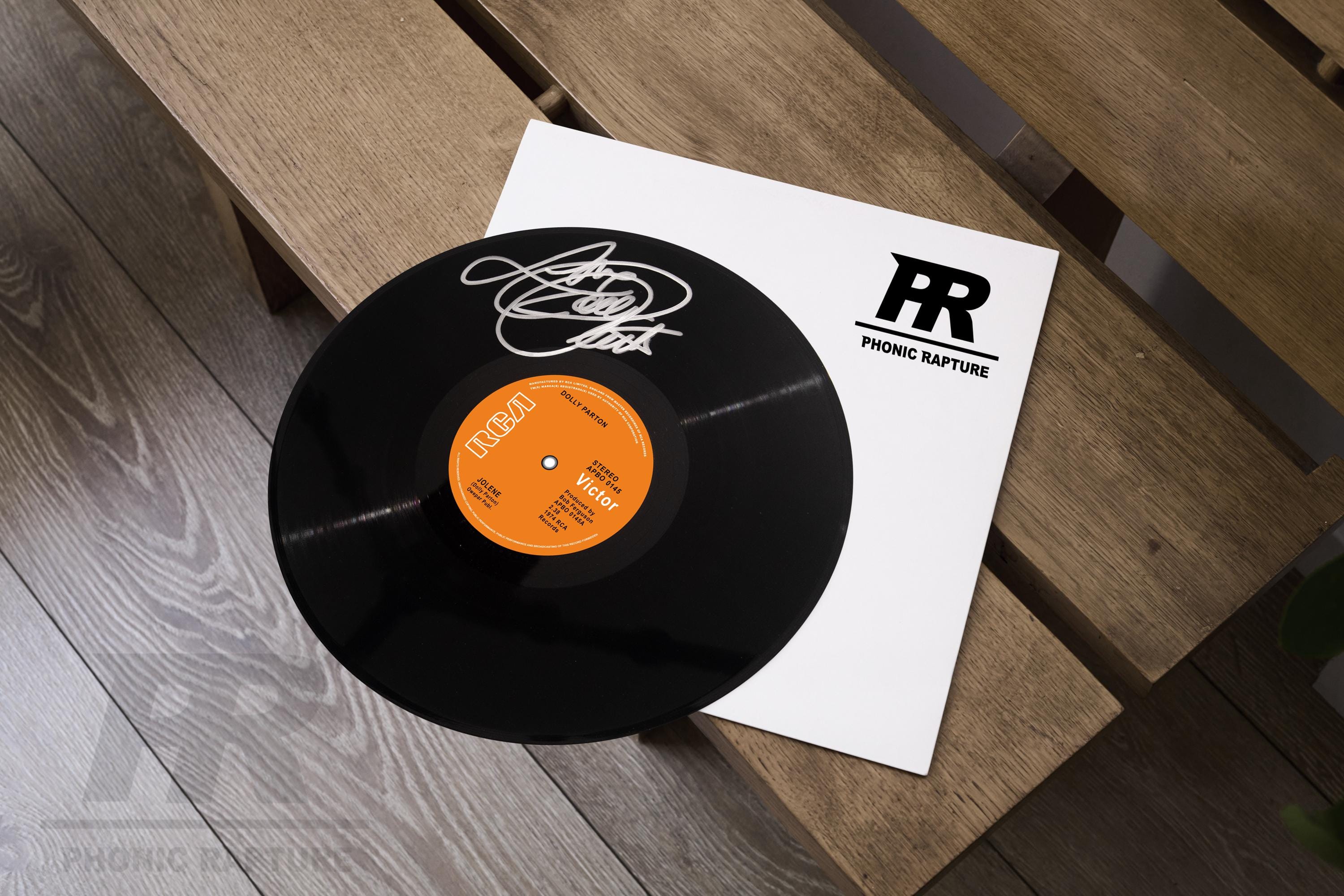 Dolly Parton Jolene Signed LP Record Signed Vinyl Record 12 Autographed ...