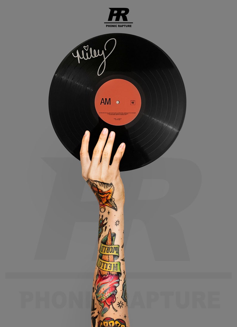 Miley Cyrus Endless Summer Vacation Signed Vinyl Record 12" Autographed ...