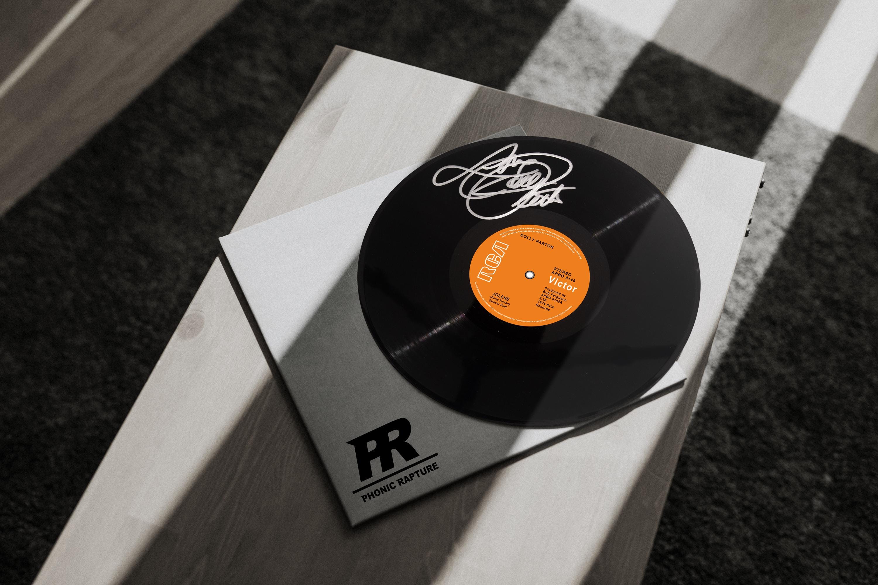 Dolly Parton Jolene Signed LP Record Signed Vinyl Record 12 Autographed ...