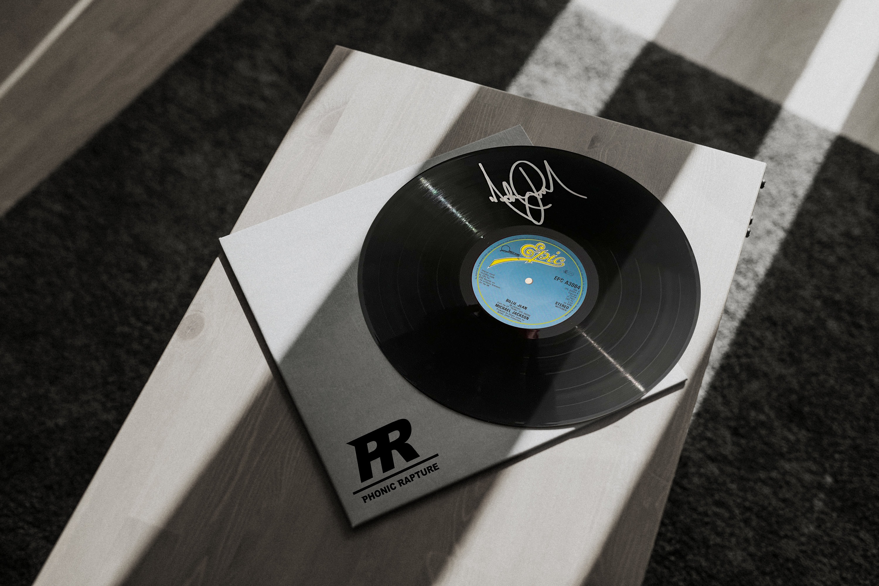 Michael Jackson Billie Jean Signed LP Record Signed Autographed ...