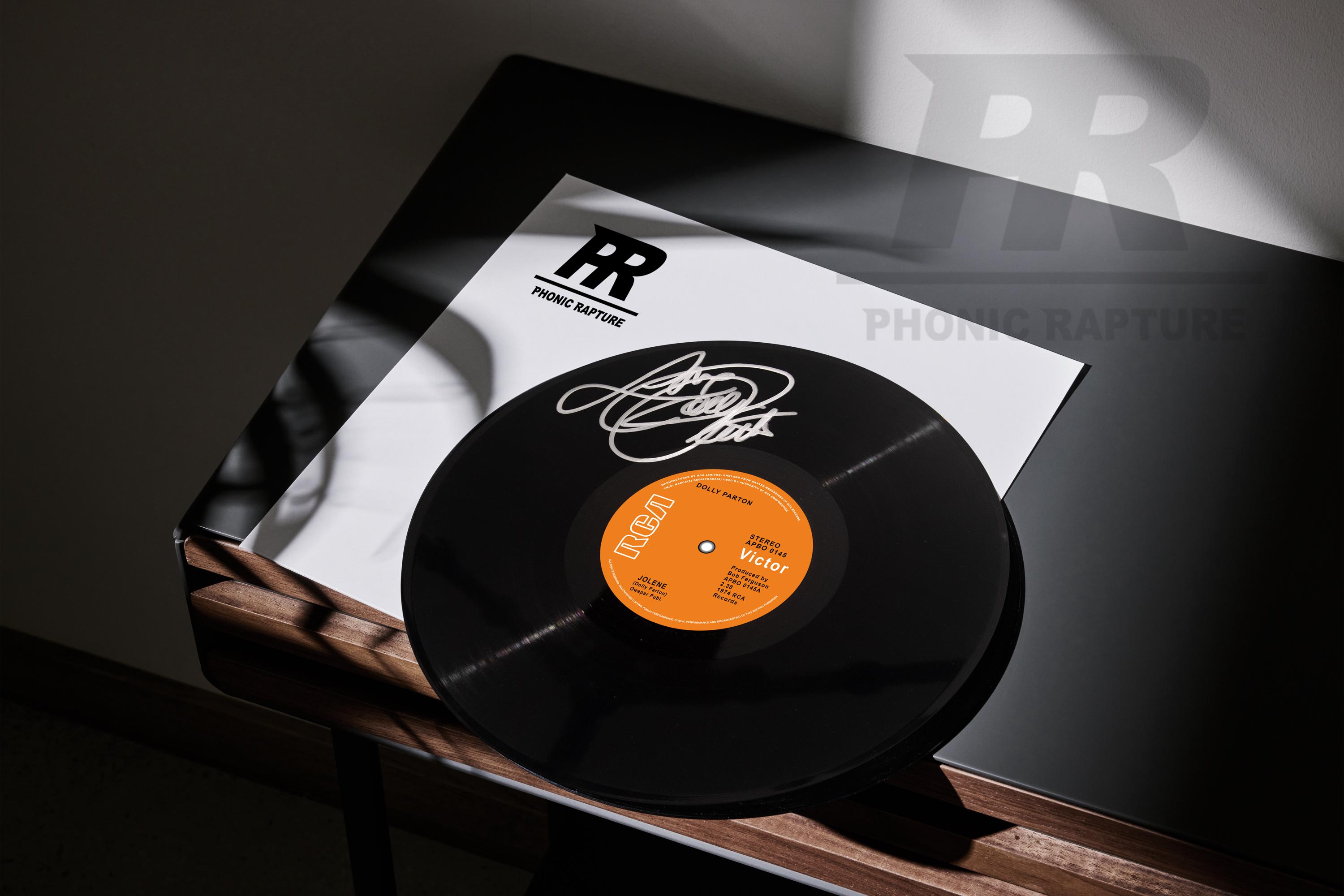 Dolly Parton Jolene Signed LP Record Signed Vinyl Record 12 Autographed ...