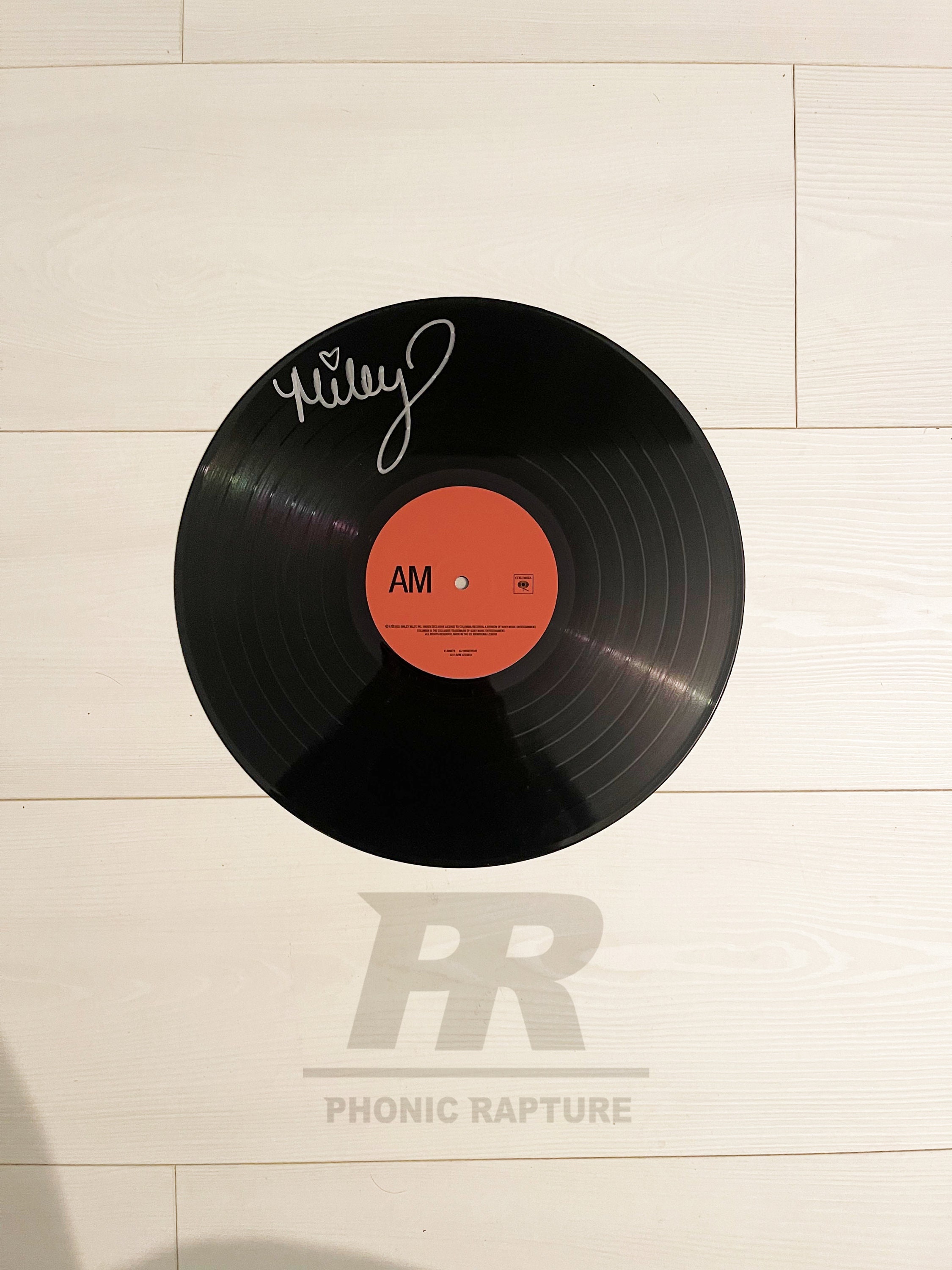Miley Cyrus Endless Summer Vacation Signed Vinyl Record 12" Autographed ...