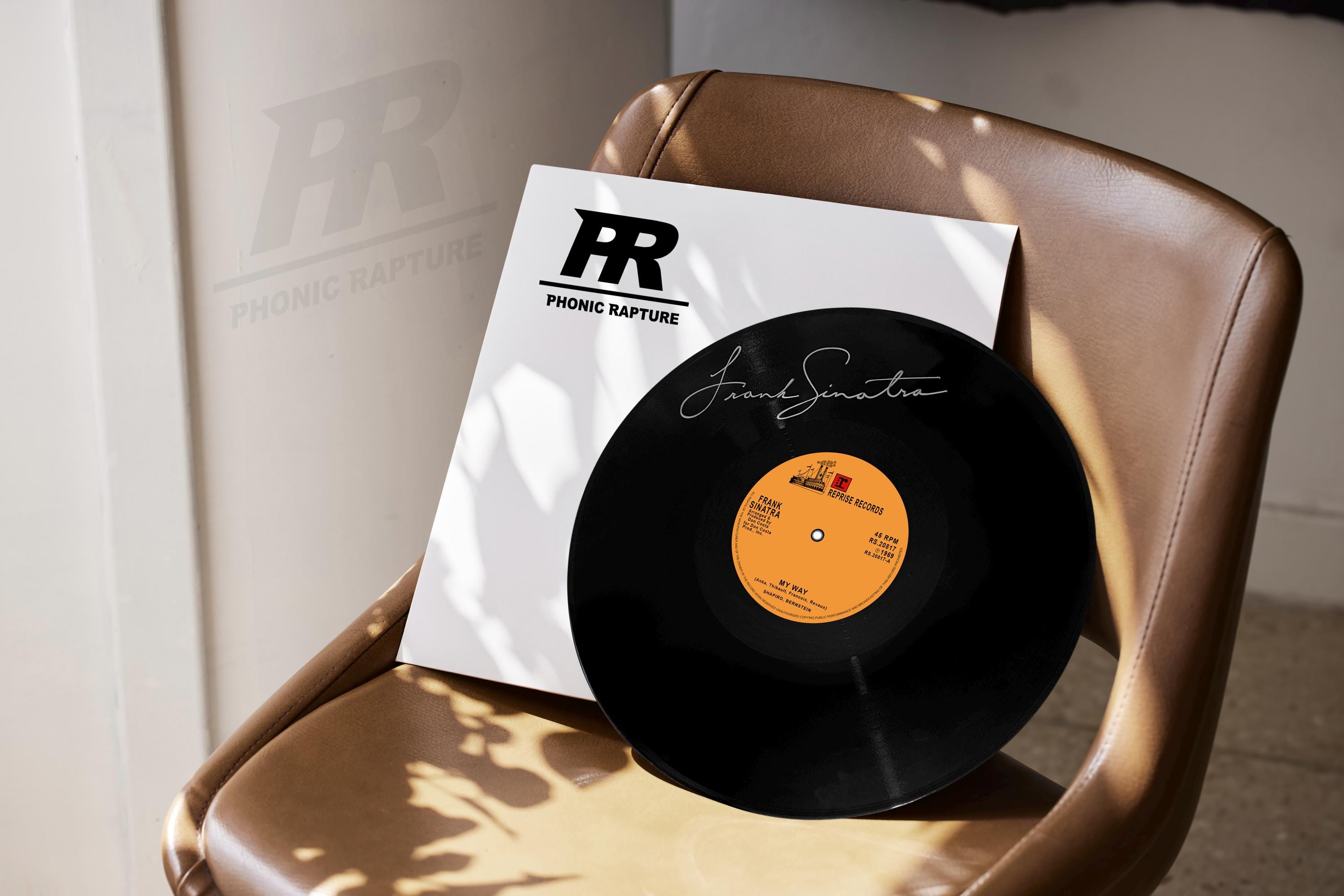 Frank Sinatra My Way Signed LP Record Signed Vinyl Record 12 ...