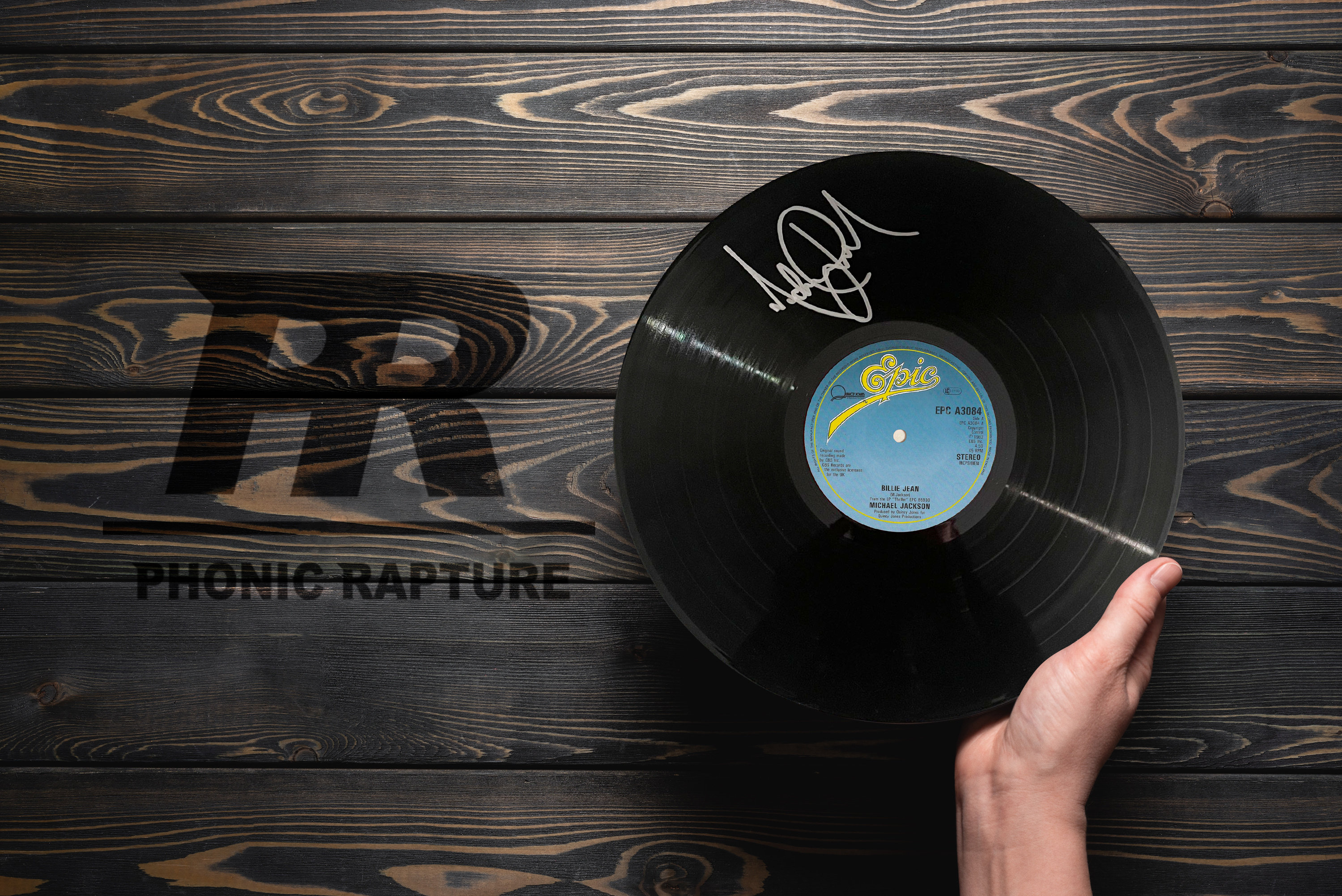 Michael Jackson Billie Jean Signed LP Record Signed Autographed ...