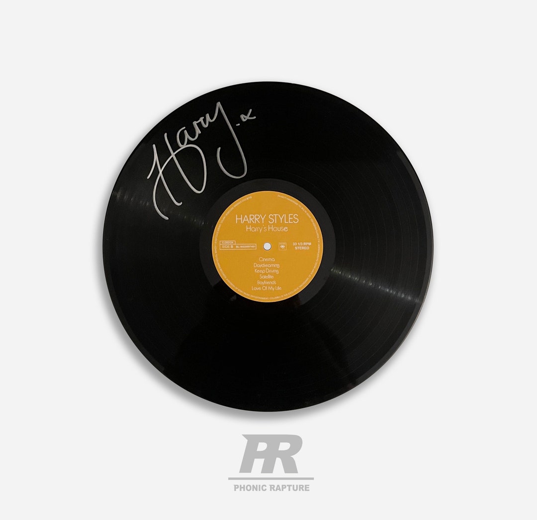 Harry Styles Harrys House Signed Vinyl Record 12 Autographed Signature ...