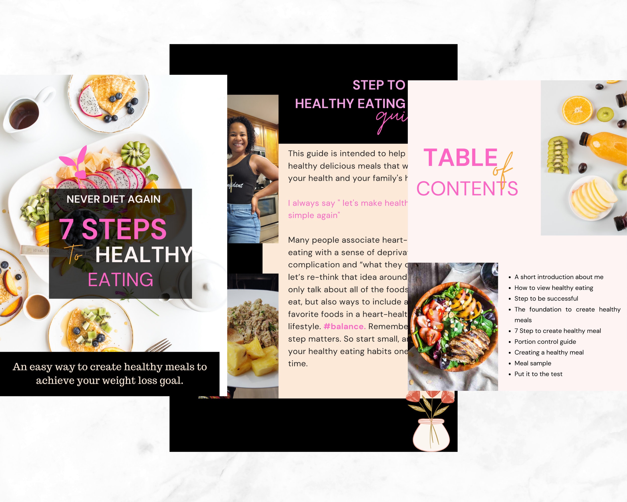 7 Steps to Healthy Eating - Etsy