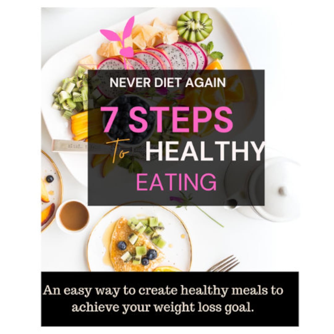 7 Steps to Healthy Eating - Etsy