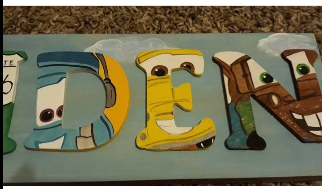 Cars Theme Sign - Etsy