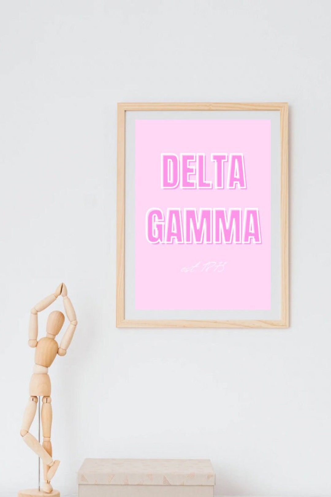 Delta Gamma Digital Download, Instant Download, Wall Decor - Etsy