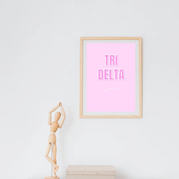 Tri Delta - Etsy