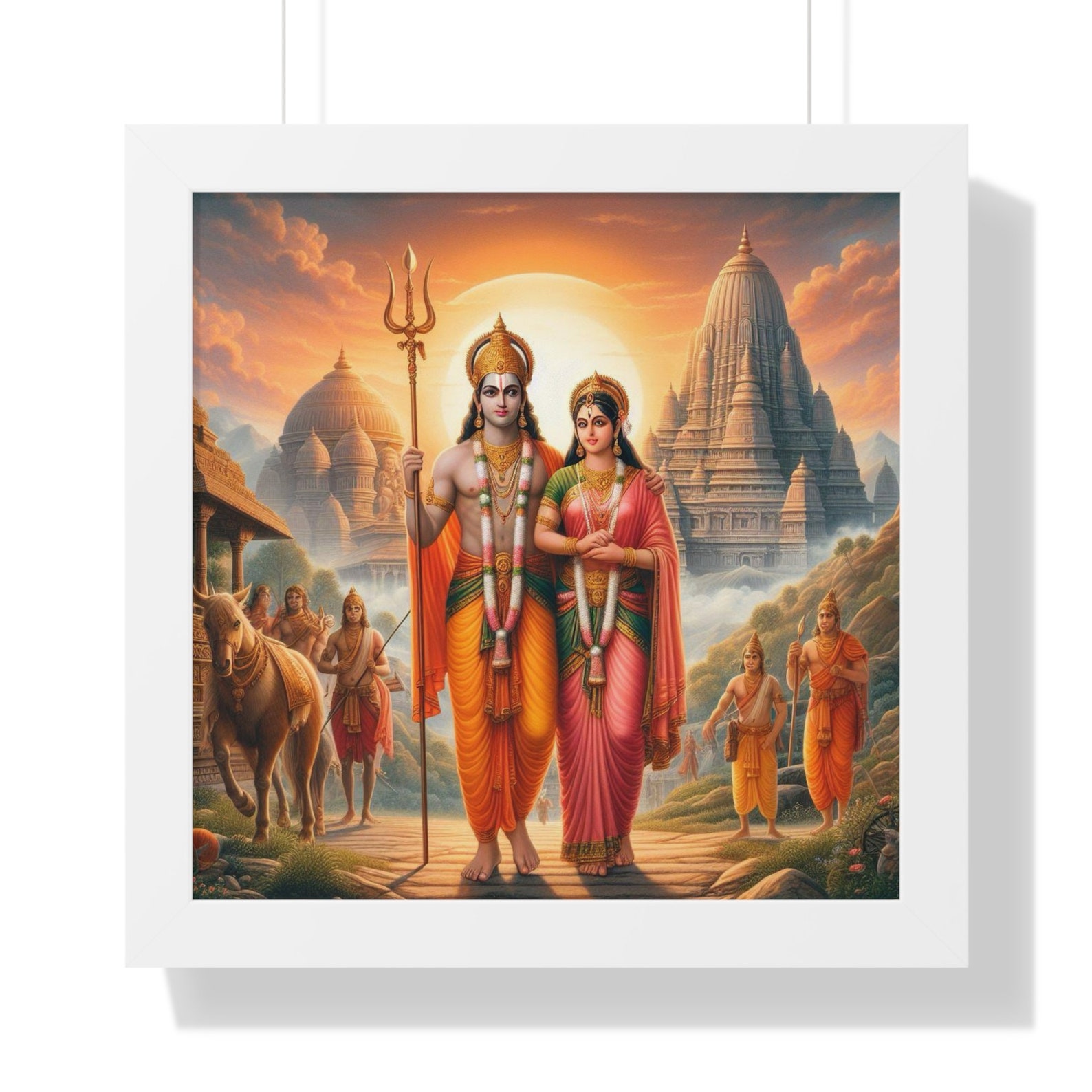 Sita Ram Photo Frames, Jai Shri Ram Photo Frame, Ayodhya Ram Photo, Sri ...