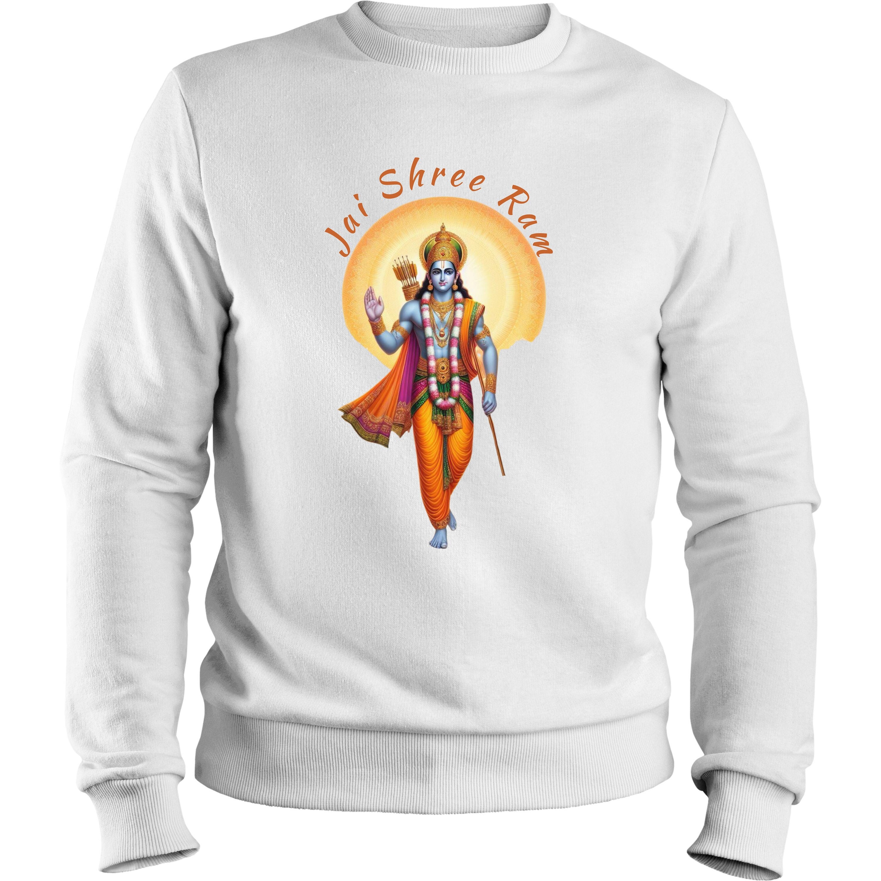 Jai Shree Ram, Ayodhya Ram, Gift Sweatshirt, Sri Ram Sweatshirt, Ram ...