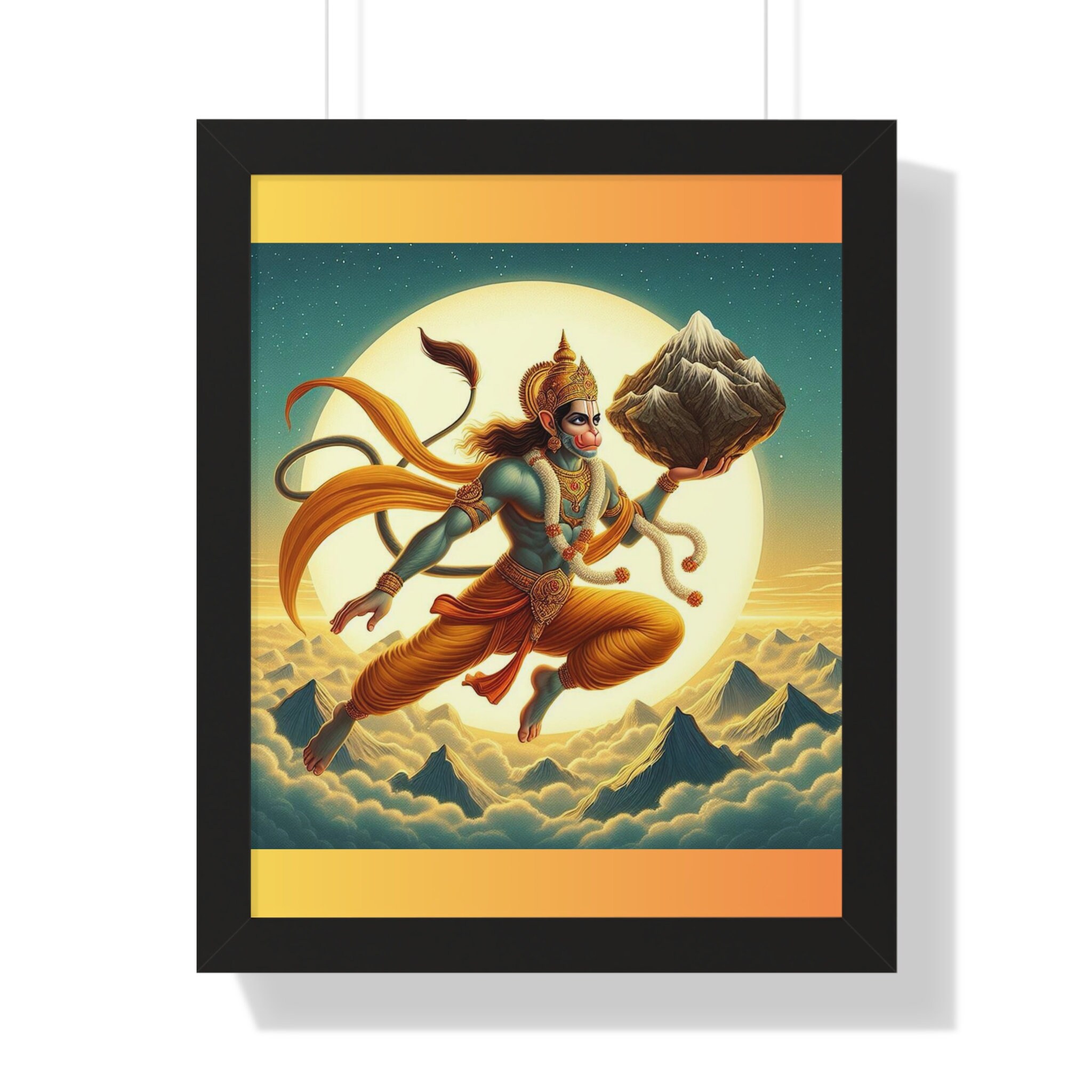 Lord Hanuman Photo Frames, Jai Shri Ram Photo Frame, Ayodhya Ram Photo ...