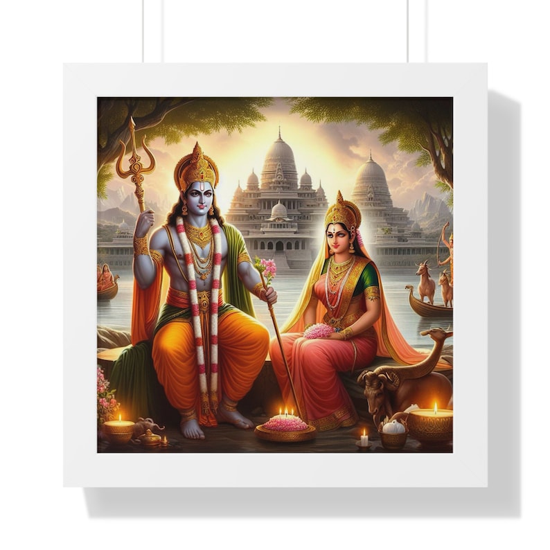 Sita Ram Photo Frames, Jai Shri Ram Photo Frame, Ayodhya Ram Photo, Sri ...