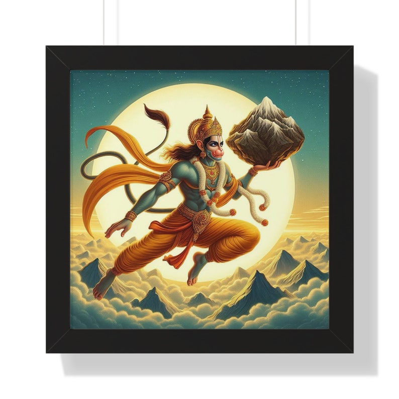 Lord Hanuman Photo Frames, Jai Shri Ram Photo Frame, Ayodhya Ram Photo ...