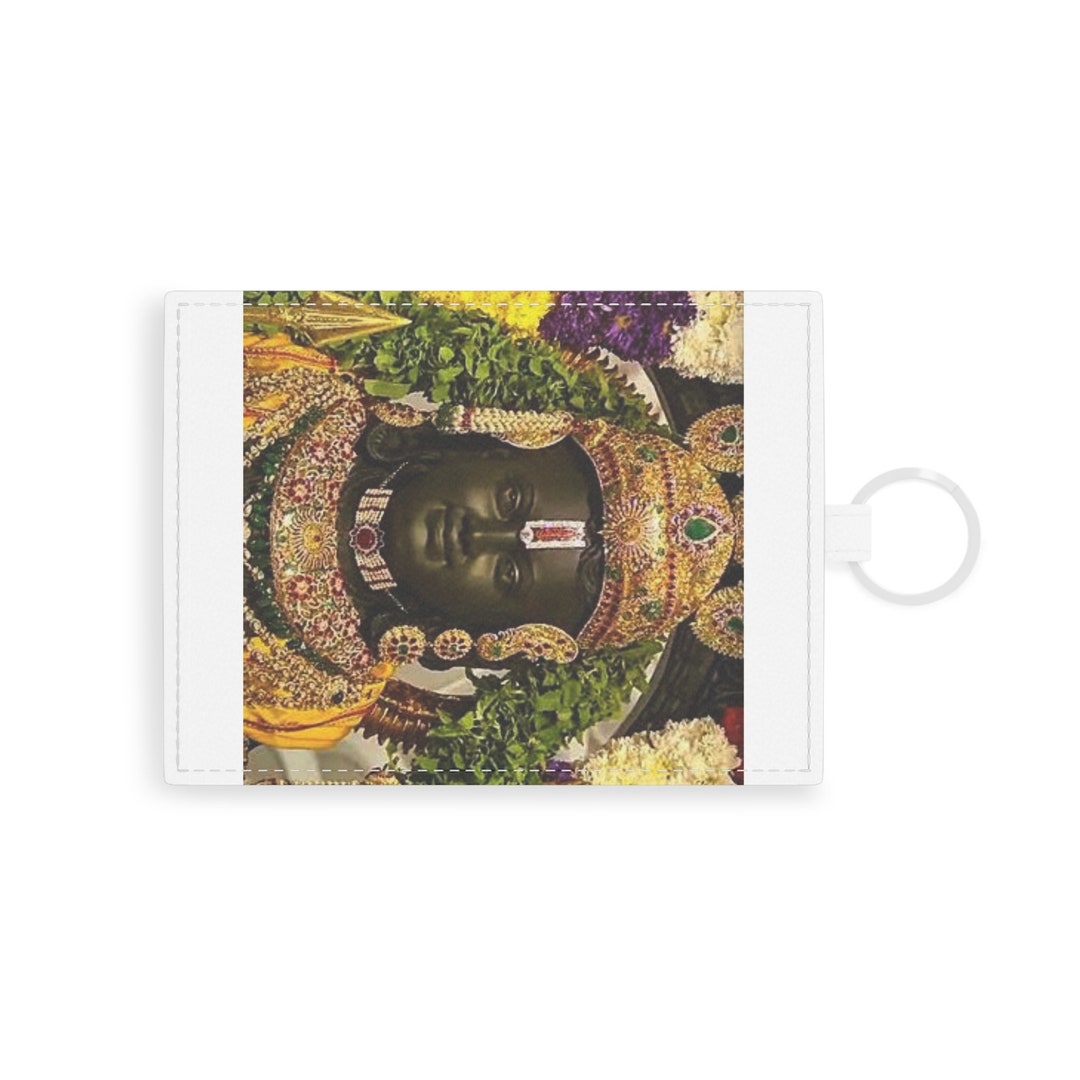 Ram Lalla, Shree Ram, Ayodhya Ram Saffiano Leather Card Holder - Etsy