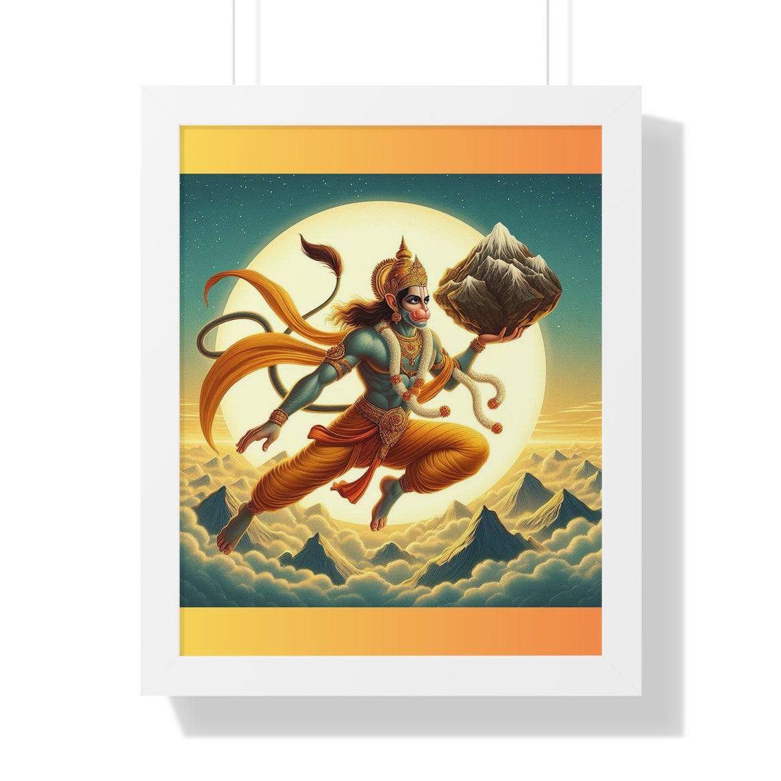 Lord Hanuman Photo Frames, Jai Shri Ram Photo Frame, Ayodhya Ram Photo ...