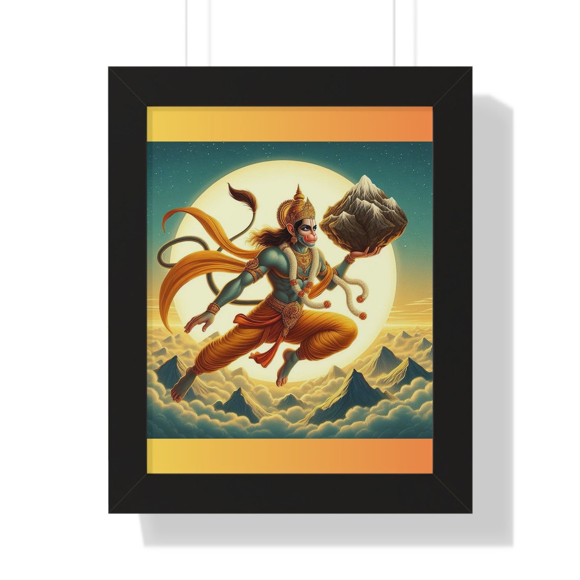 Lord Hanuman Photo Frames, Jai Shri Ram Photo Frame, Ayodhya Ram Photo ...