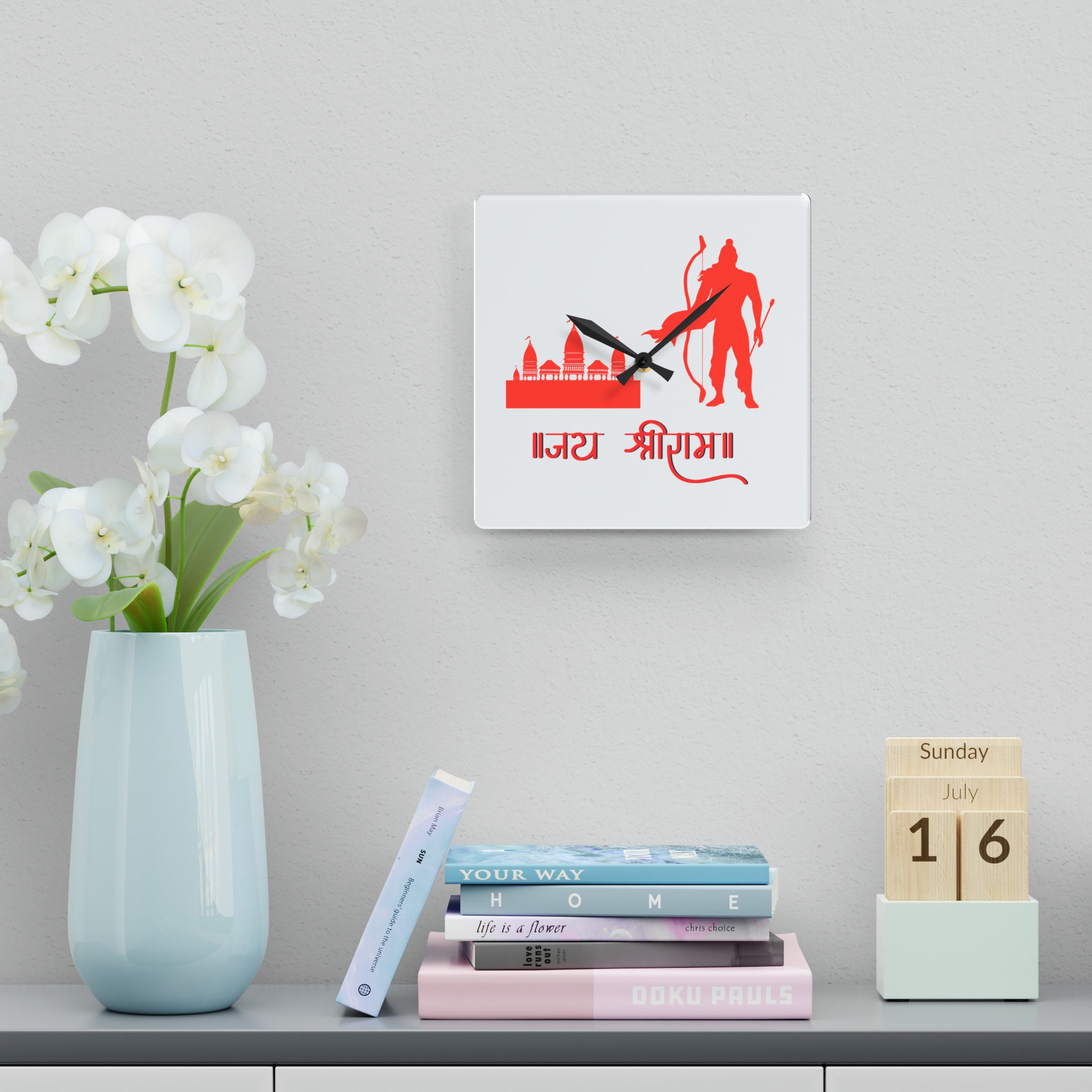 Jai Shree Ram, Ayodhya Ram, Ram Lalla, Ram Mandhir, Shri Ram Acrylic ...