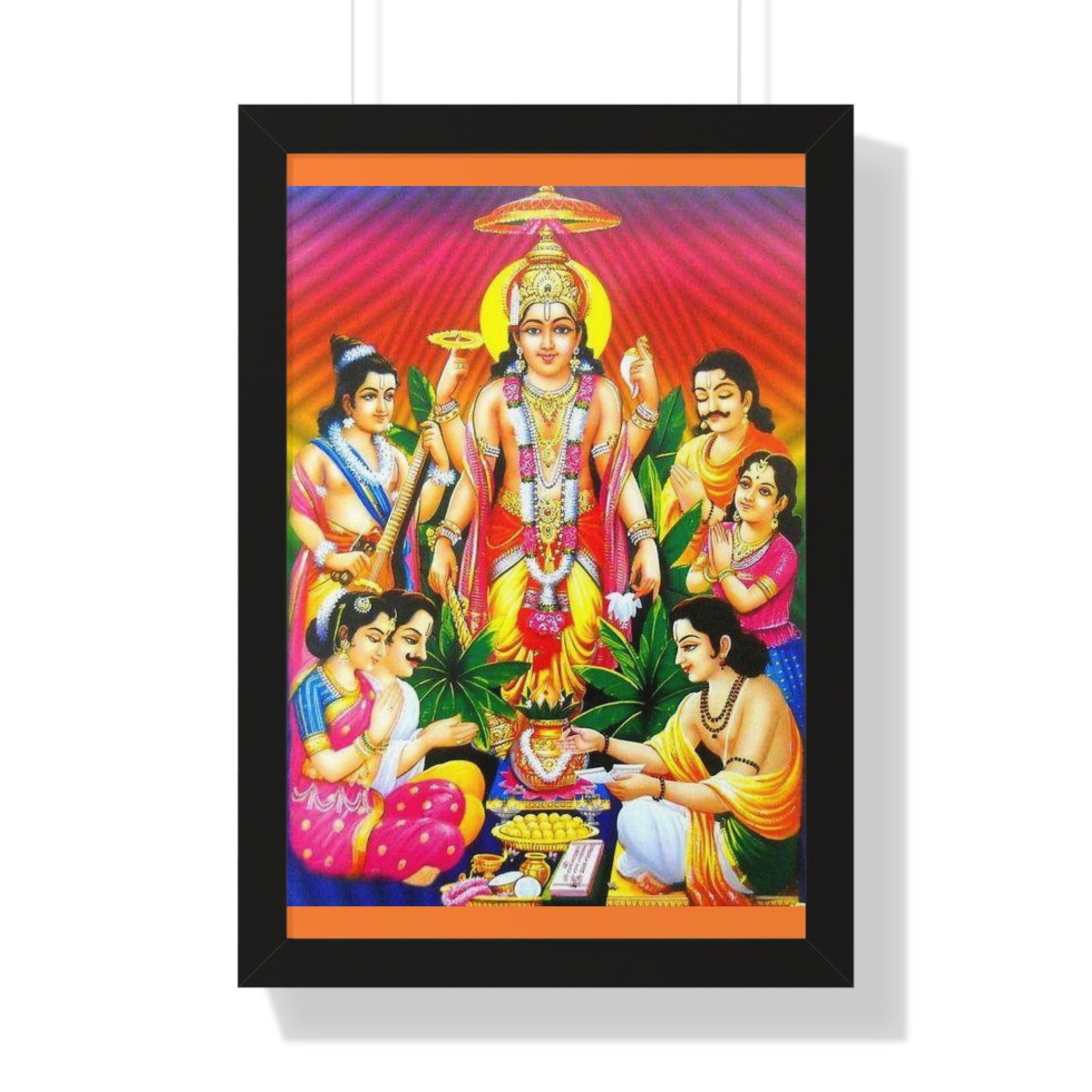 Sathyanarayana Swami Photo Frames, Sathyanarayana Homa, House Warming ...