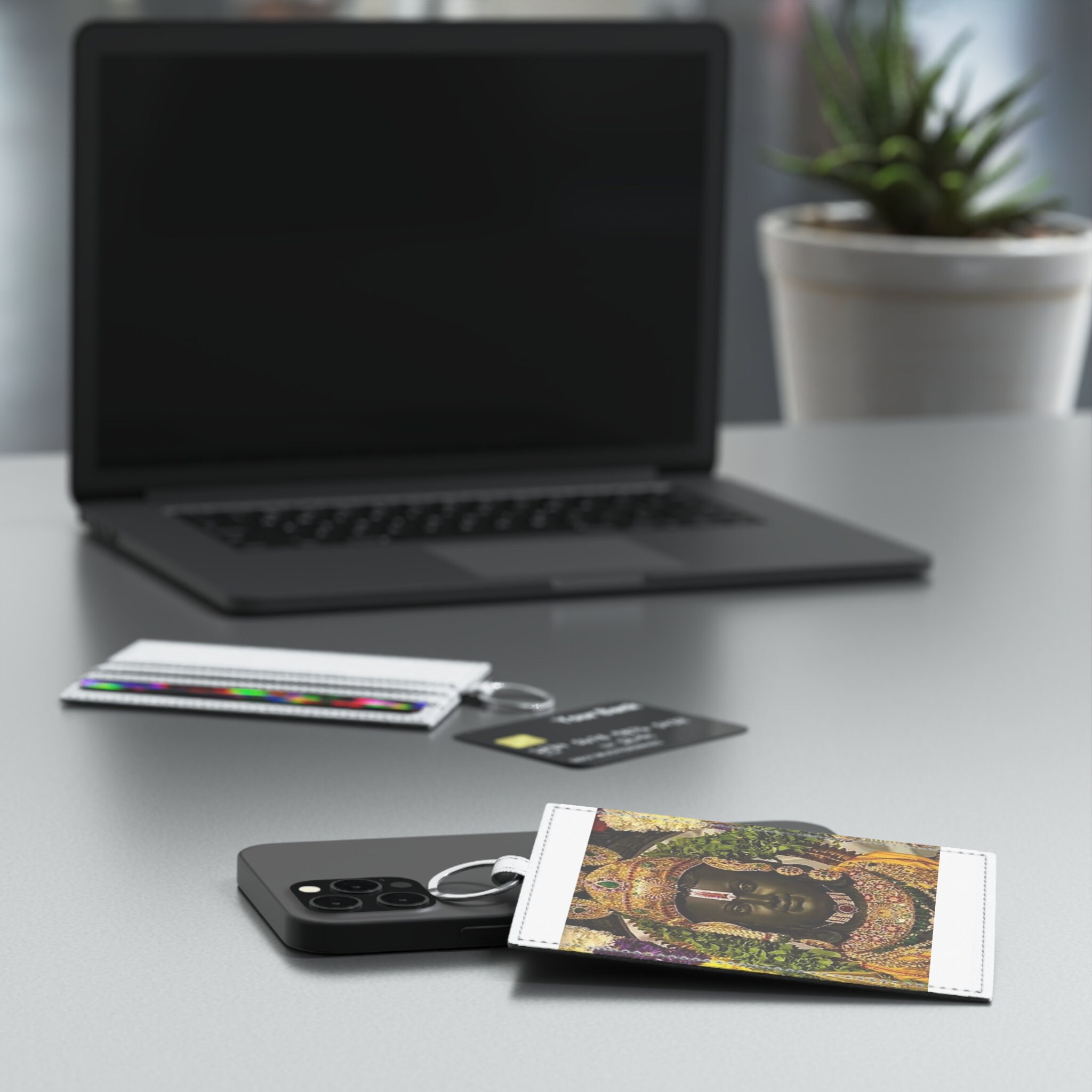 Ram Lalla, Shree Ram, Ayodhya Ram Saffiano Leather Card Holder - Etsy