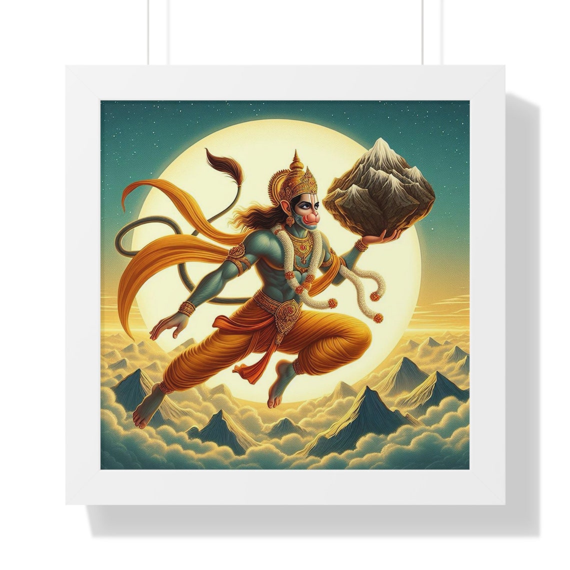 Lord Hanuman Photo Frames, Jai Shri Ram Photo Frame, Ayodhya Ram Photo ...