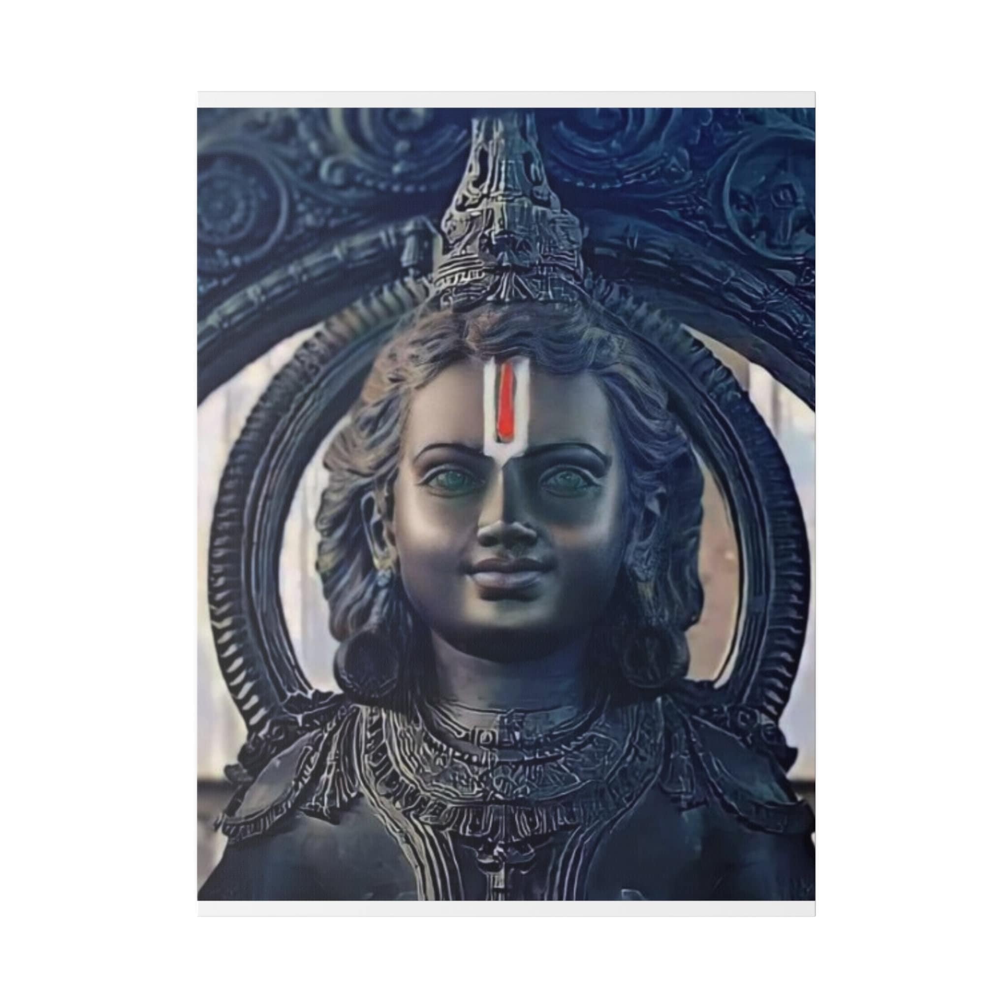 Ram Lalla Canvas Photo, Jai Shri Ram, Ayodhya Ram, Sri Ram, Jai Hanuman ...