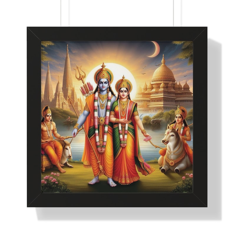 Sita Ram Photo Frames, Jai Shri Ram Photo Frame, Ayodhya Ram Photo, Sri ...