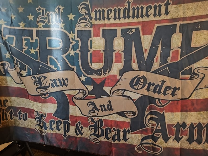 2 Pack Donald Trump Flags 3'x5' Set - Etsy