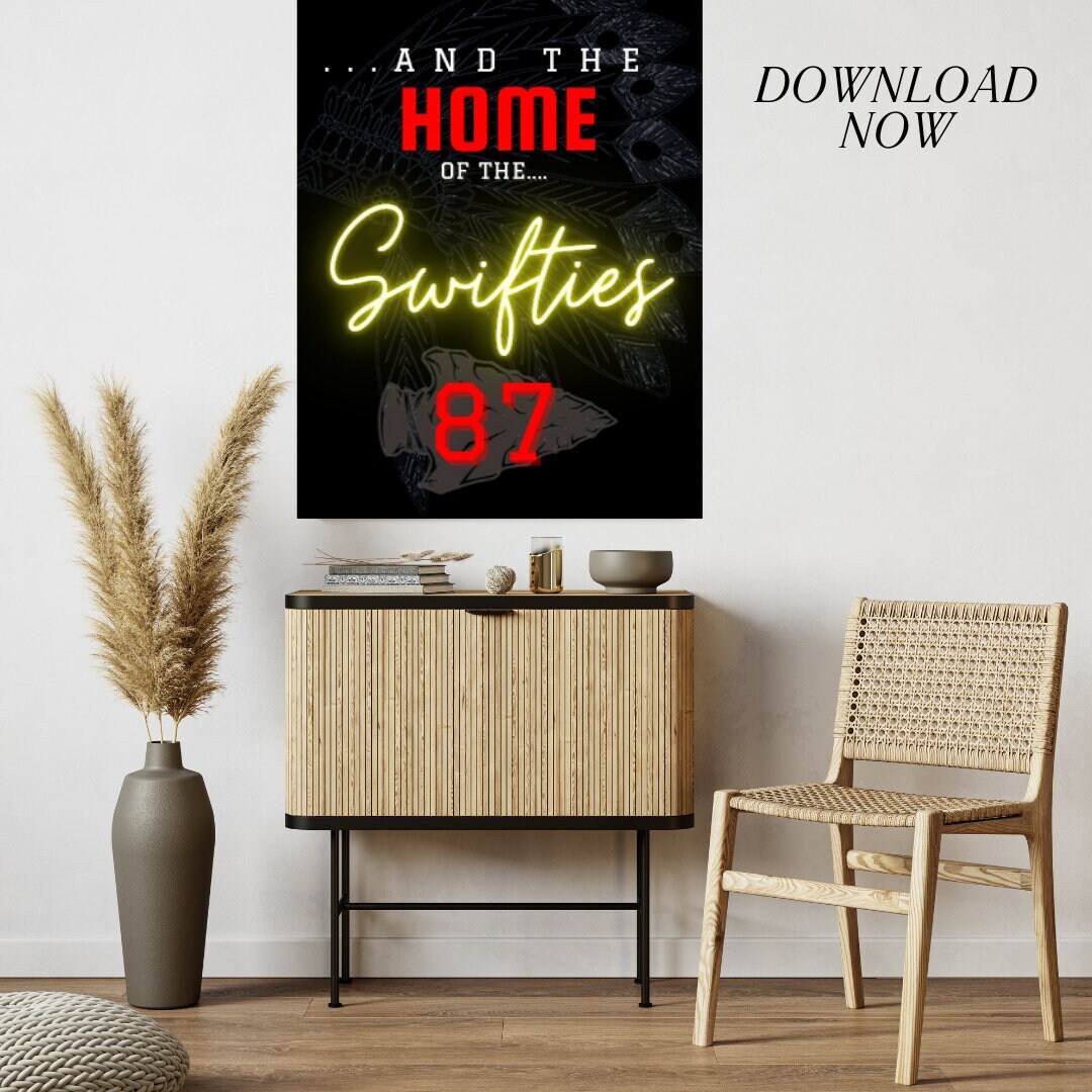 HOME of the SWIFTIES Poster Printable Digital Template 11X14 - Etsy