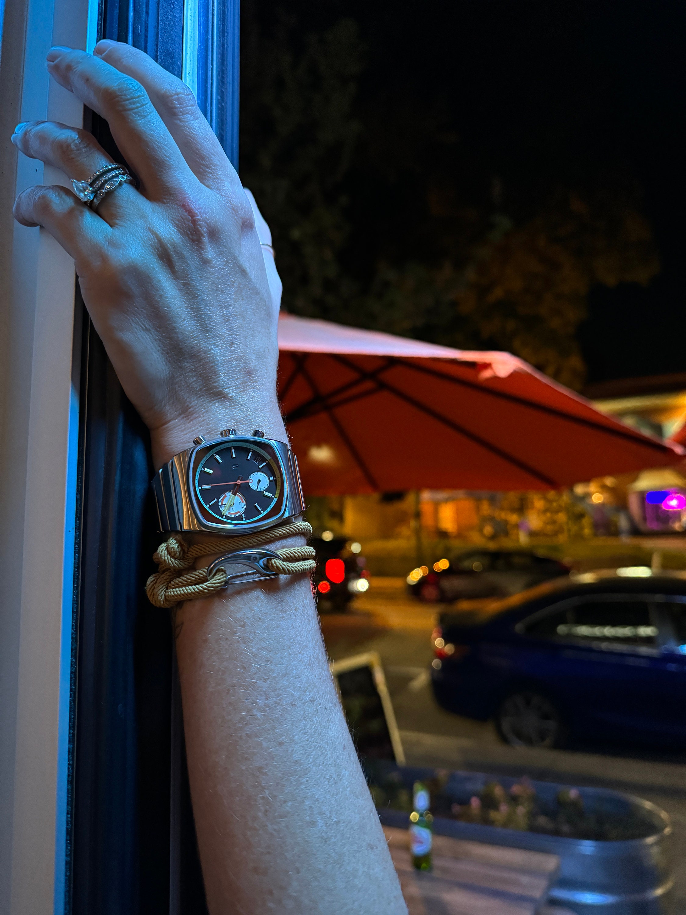 Mr Clippy Mustard Yellow Milan Rope Stainless Steel Carabiner ...