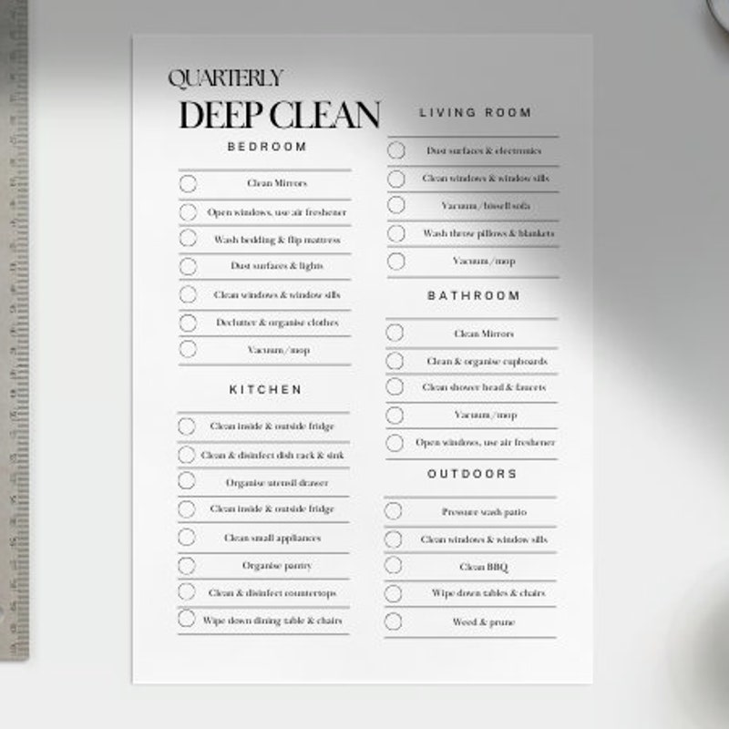 Deep Cleaning - Etsy