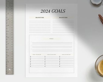 2024 GOALS - Etsy