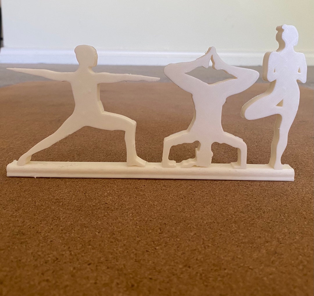 Yoga Poses Statue - Etsy