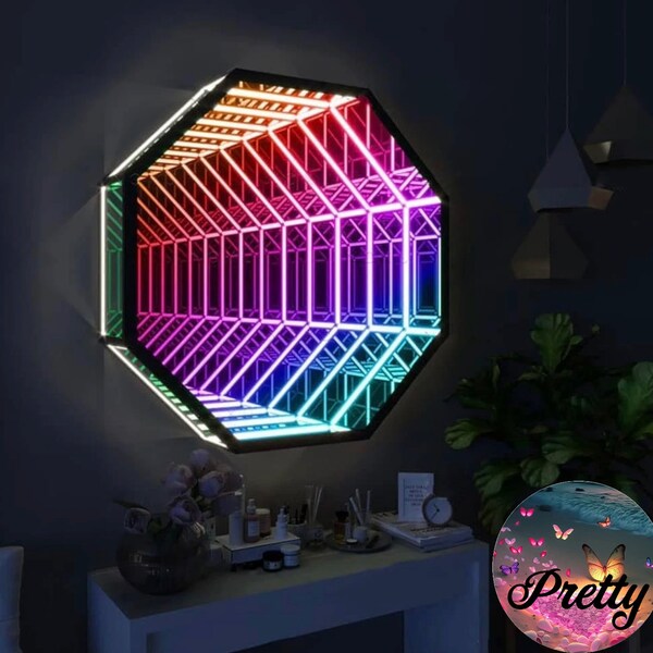 Infinity Mirror Led - Etsy