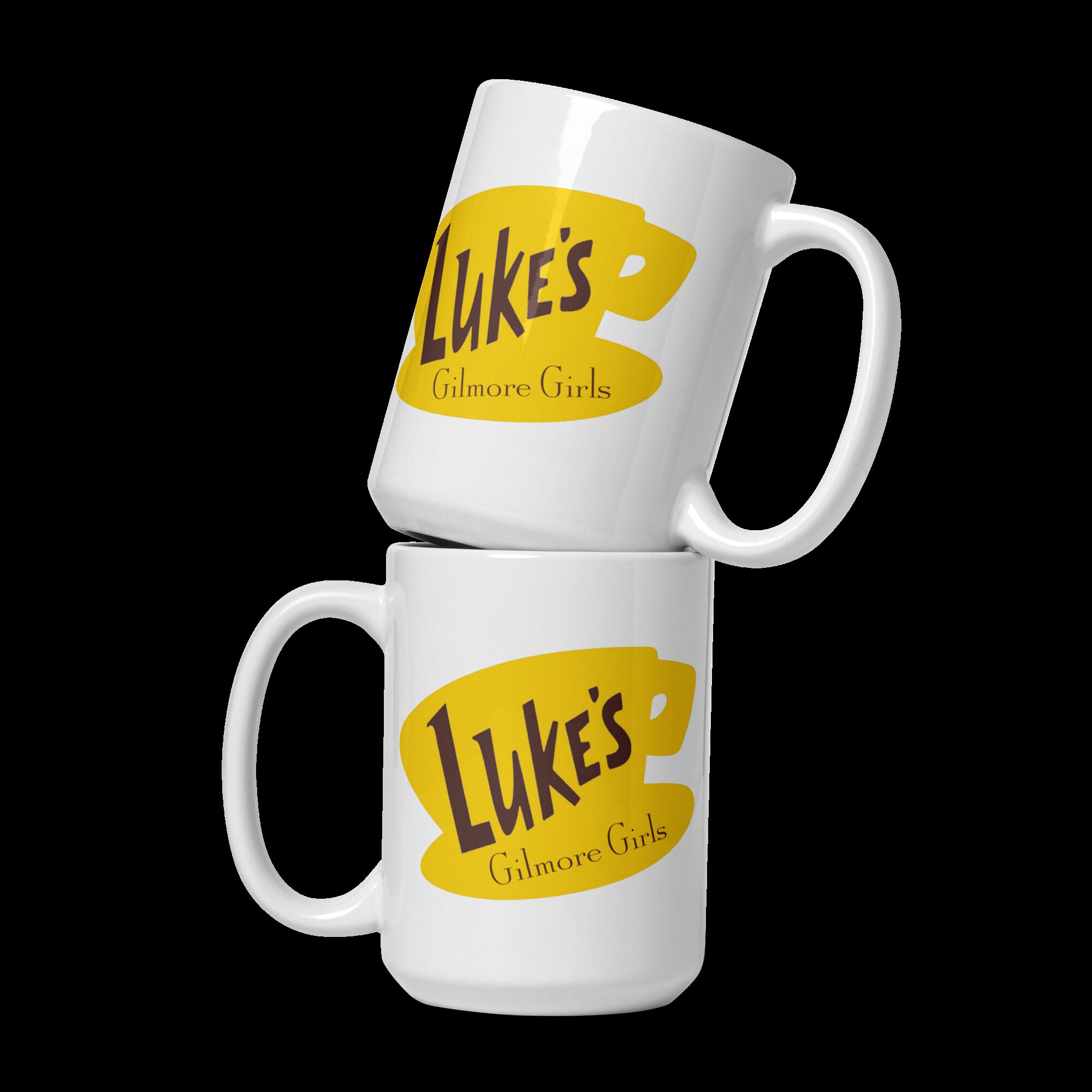 Gilmore Girls Merch Lukes Diner Inspired Coffee Cup White Glossy Mug - Etsy