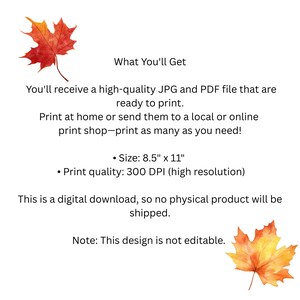 Fall Nature Scavenger Hunt Printable Outdoor Treasure Hunt for Children ...
