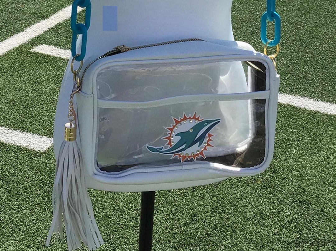 Miami Dolphins Gameday Bag Stadium Bag Clear Bag Football Bag Crossbody ...