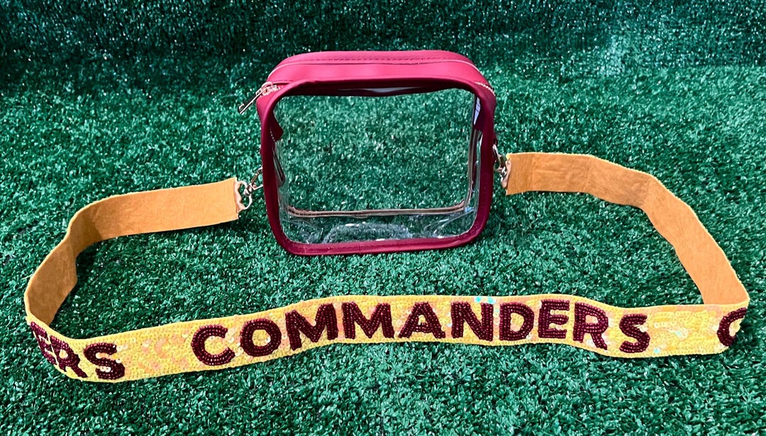 Washington Commanders Bag NFL Stadium Bag Commanders Crossbody Bag ...