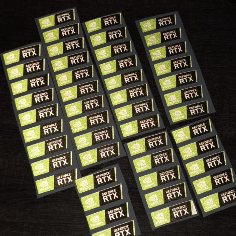Nvidia Rtx Sticker - Etsy