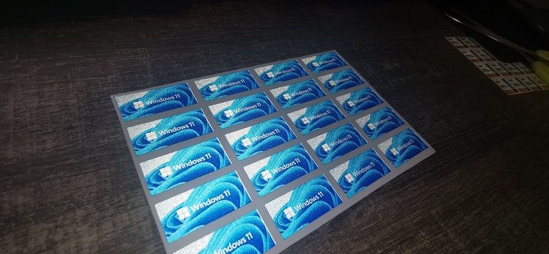 20 X Windows 11 Sticker Case Badge Emblem Decal - Etsy